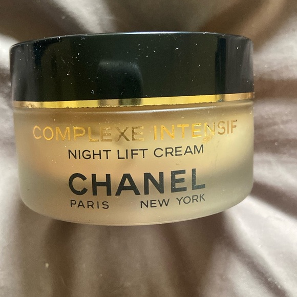 CHANEL | Skincare | Chanel Night Lift Cream With Black And Gold Accents ...